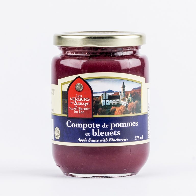 Compote pommes & bleuets | Fromagerie Saint-Benoît-du-Lac